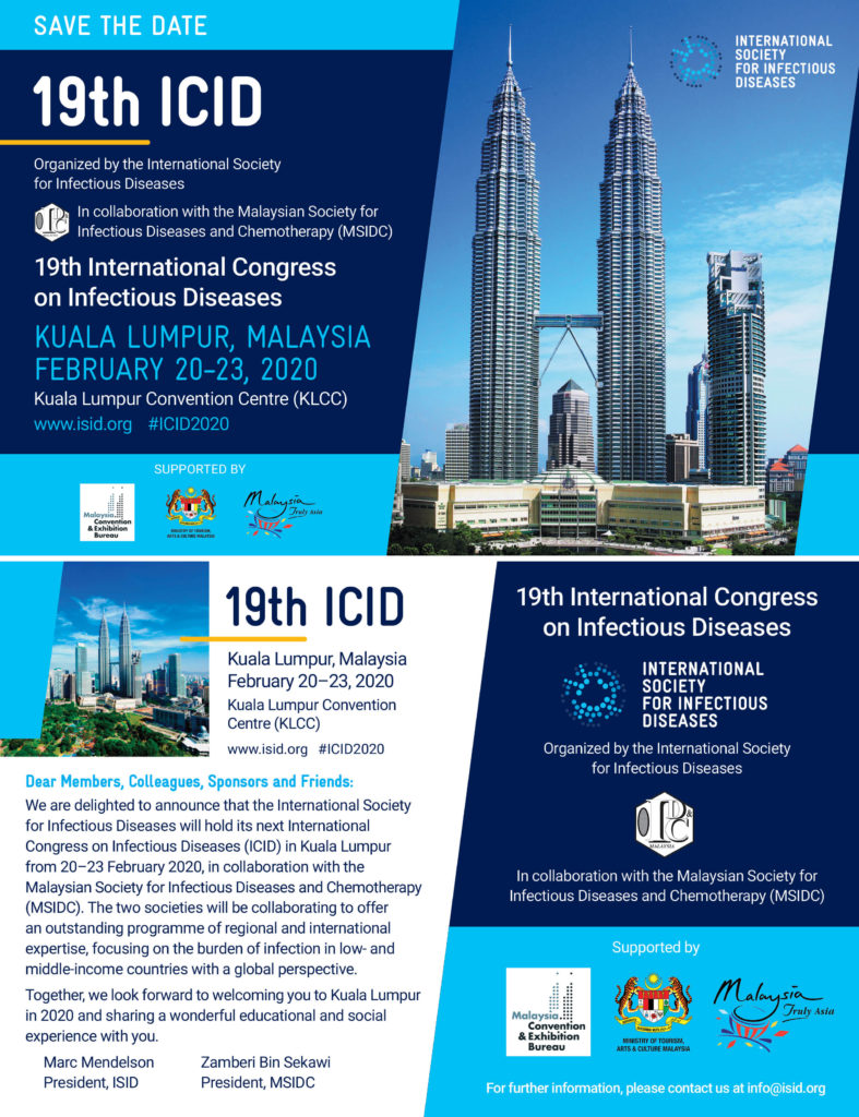 Save the Date for the 19th ICID - ISID