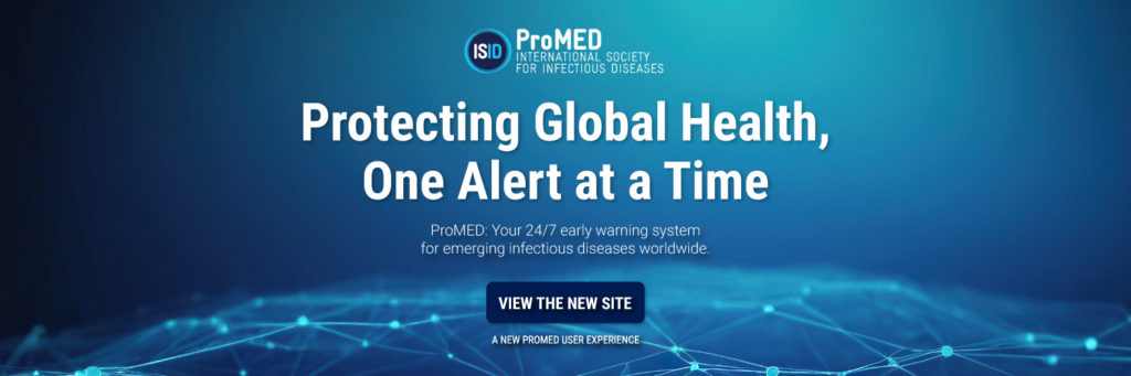 Updated ProMED User Experience Now Live - ISID